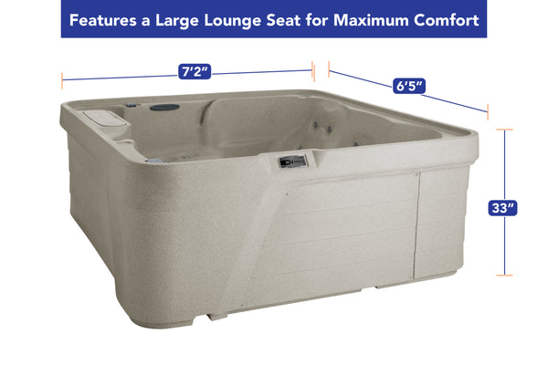5-Seat Hot Tub | Excursion Spa | Freeflow Spas